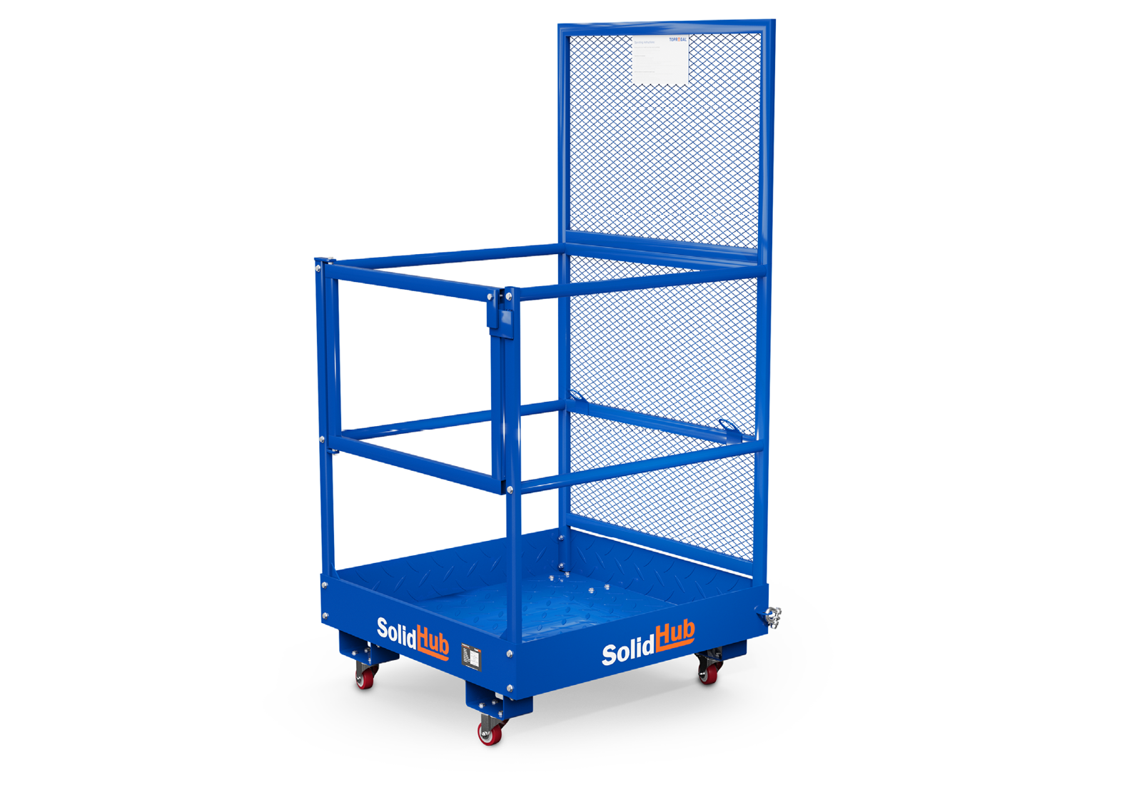 Platforma robocza / kosz roboczy AK360/2 do wózka widłowego, SolidHub ...